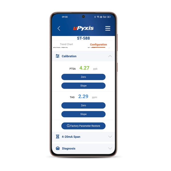 uPyxis® App | Mobile Monitoring, Calibration & Configuration | Pyxis Lab®